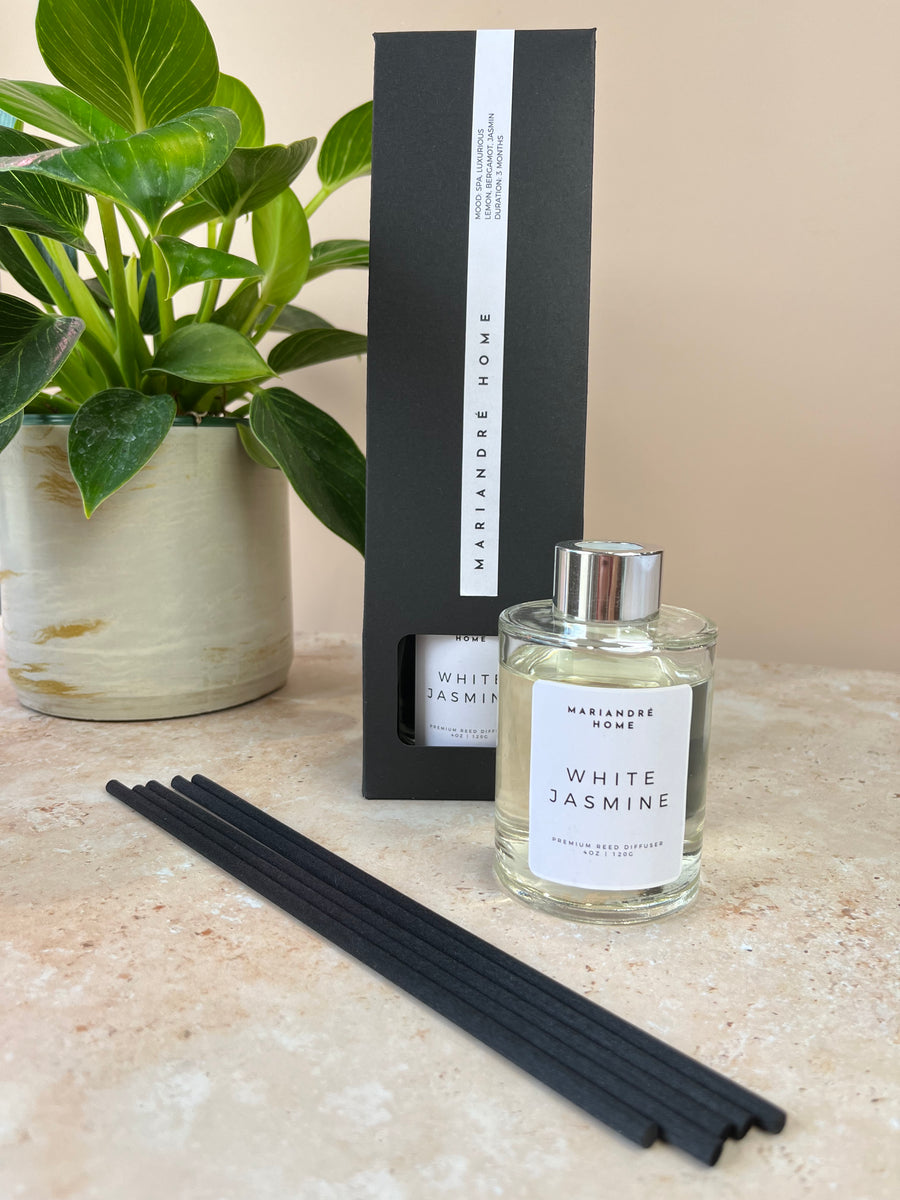 White Jasmine Reed Diffuser – The Makers LLC