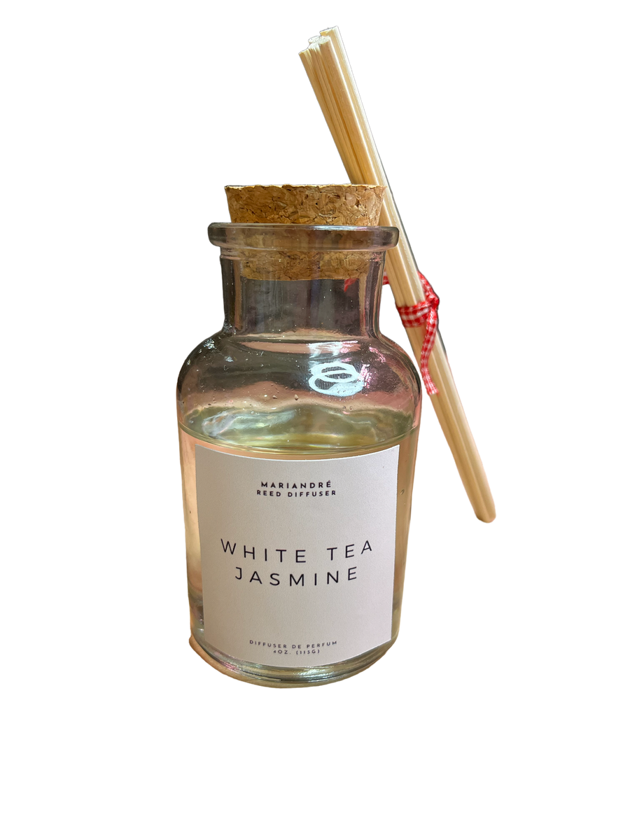 White Tea Jasmine Reed Diffuser – The Makers LLC