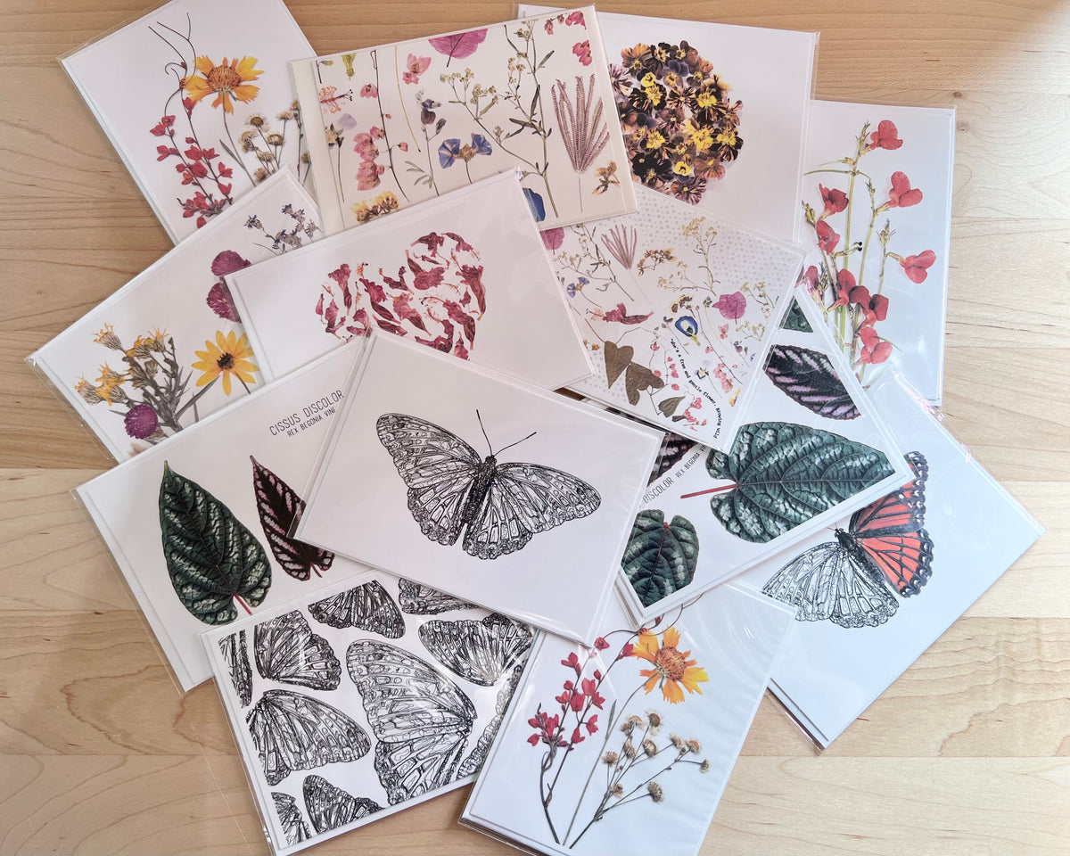 PUPA-Greeting Cards-Flowers – The Makers LLC